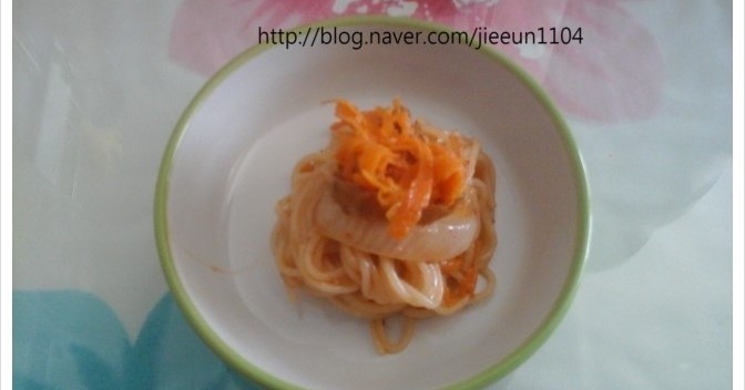 백종원의 만능간장으로 만든 비빔국수