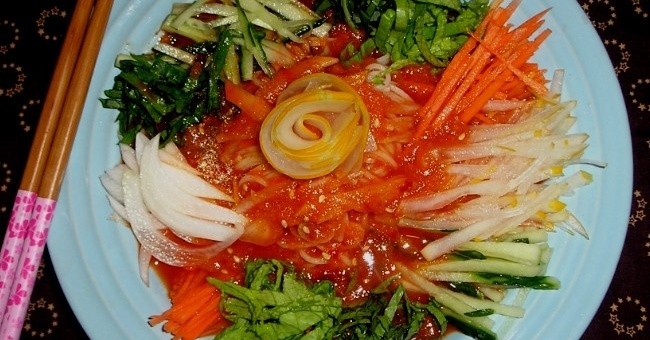 the rediscovery of melon / mulhoe noodles