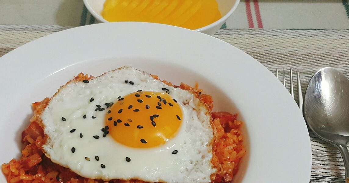 백종원 깍두기 볶음밥