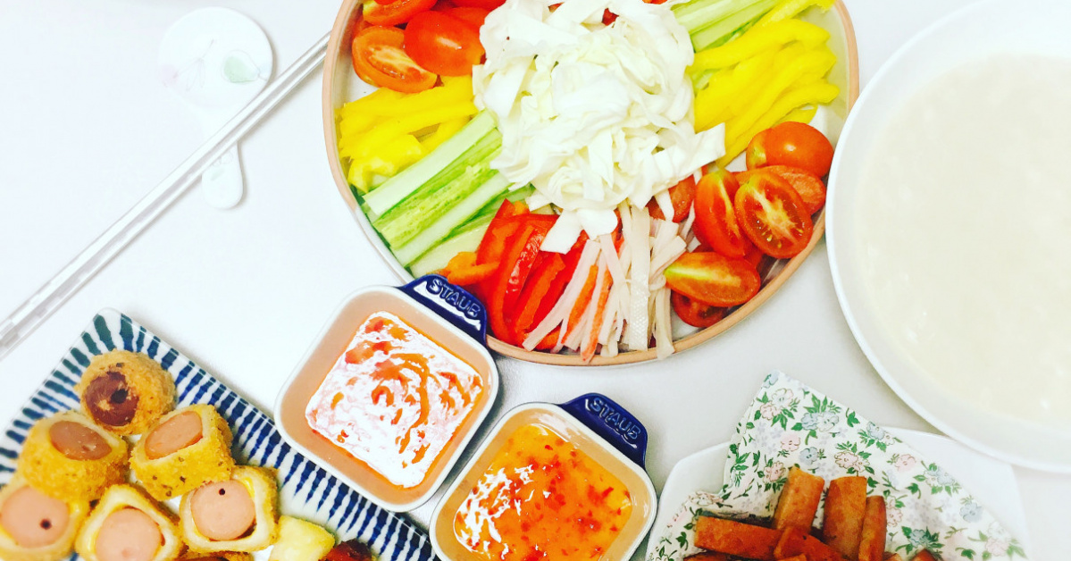 If you have spam, you can enjoy Vietnamese spring rolls