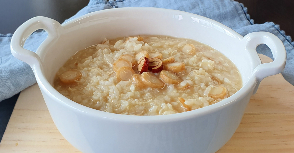 making ginseng porridge that makes you feel comfortable