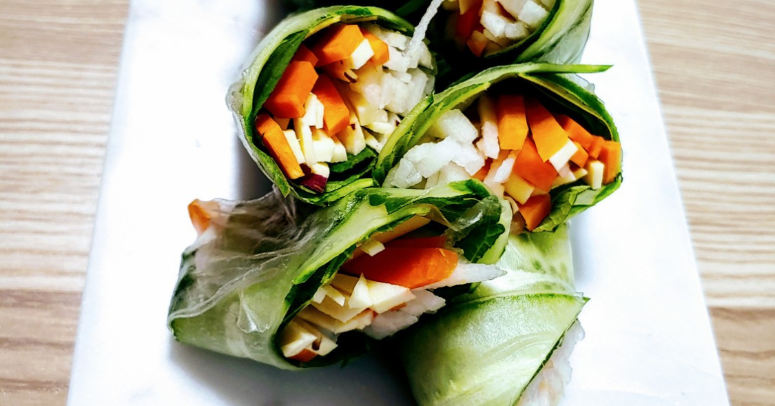 balinese food - summer spring roll : 스프링롤