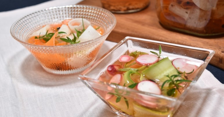 Making pretty pickles