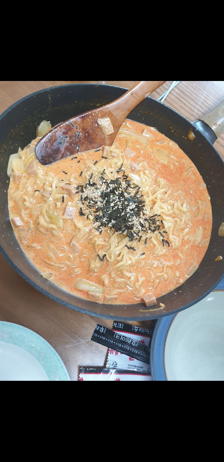 불닭까르보나라