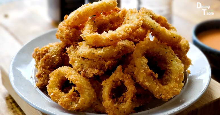 Make delicious squid fries, a side dish that calls for beer!