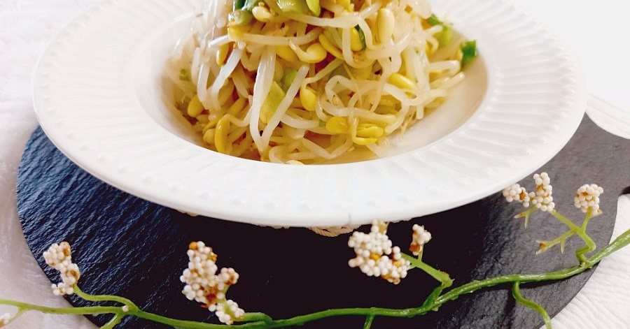 How to make seasoned bean sprouts Time to boil vegetables Husban