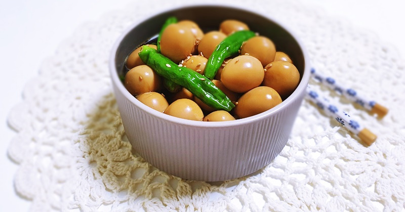 꽈리고추 메추리알 장조림 만들기 간단한 밑반찬 요리 
