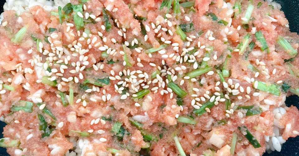 Mom's salted pollack roe (rice thief) made in the first step