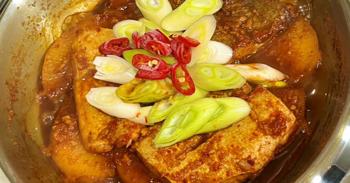 가자미조림 (냉동가자미활용)