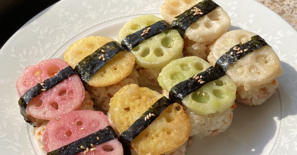 연근 만난 주먹밥