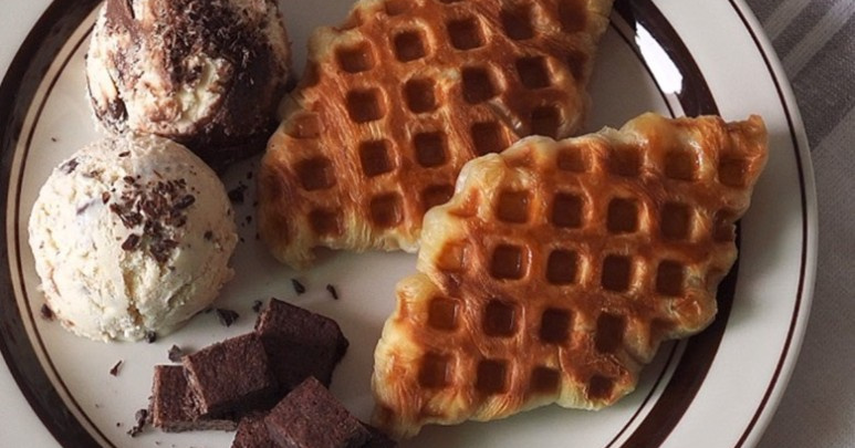 초코크로플 만들기