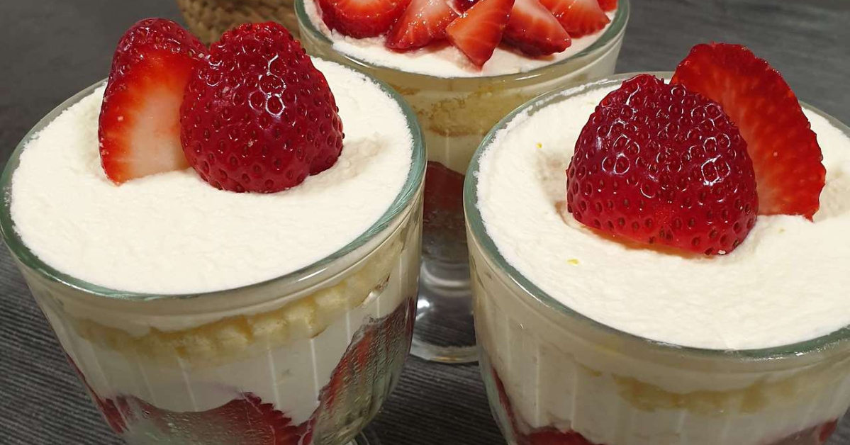 노오븐 떠먹는 딸기 케이크 만들기 떠딸케 레시피